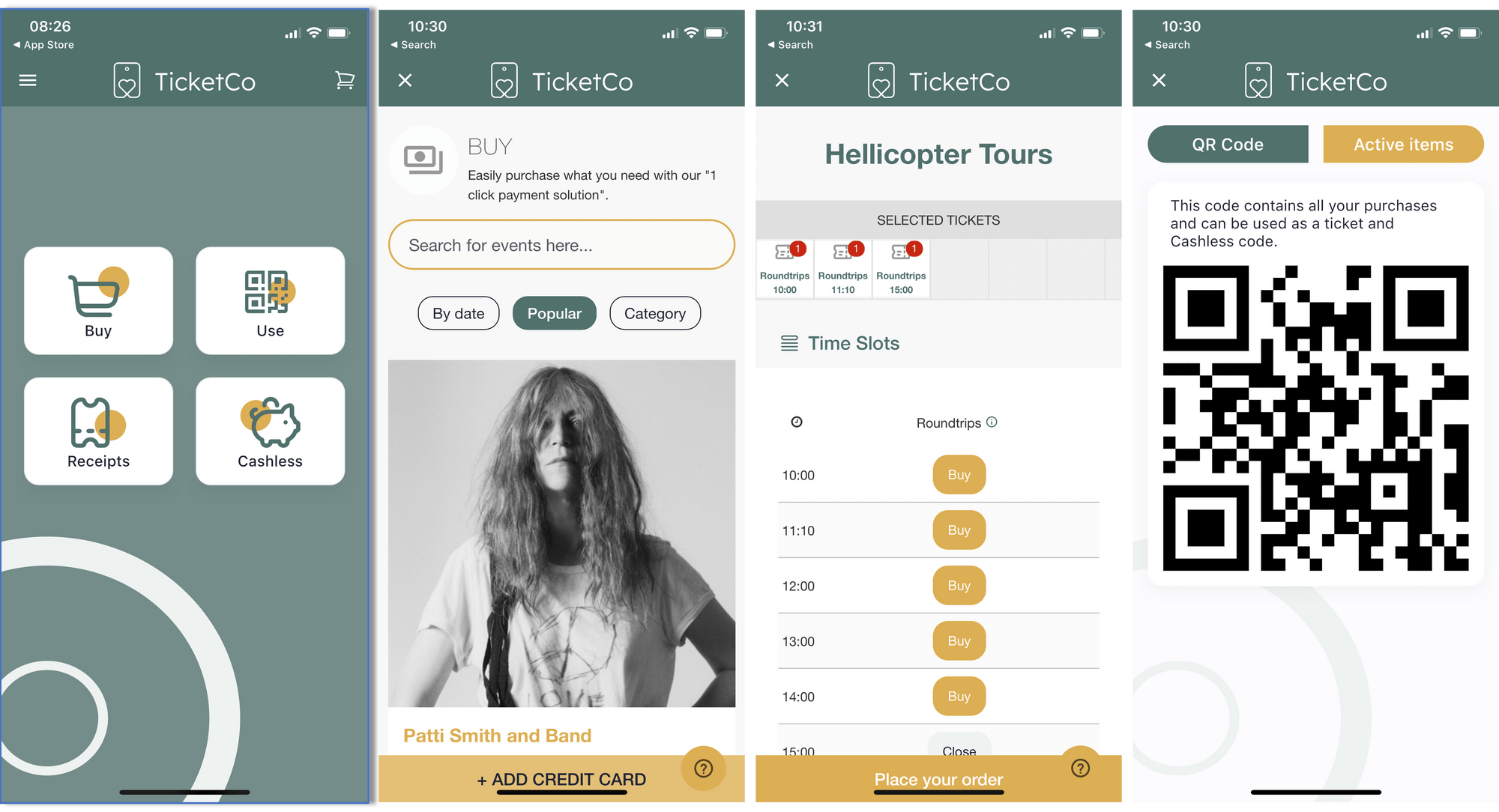 TicketCo - for organizers and ticket buyers - Innocode
