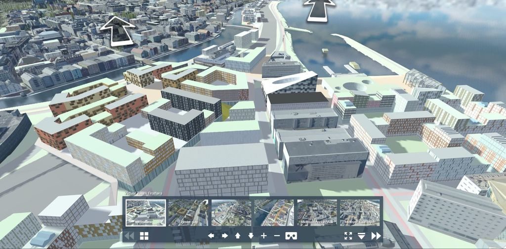 Sjekk ut hvordan Trondheim sentrum kan bli i framtida - Trondheim 2030